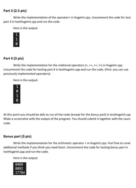 part 3 2 5 pts write the implementation of the