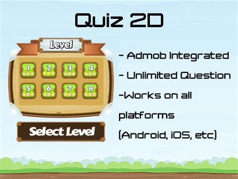 Quiz D Complete Game Templete Templates Unity Asset Store