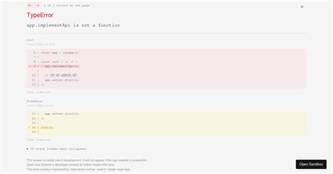 sword backend framework example codesandbox