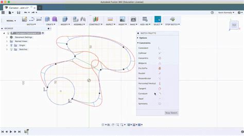 How To Manually Add Sketch Constraints In Fusion 360 Product Design Online