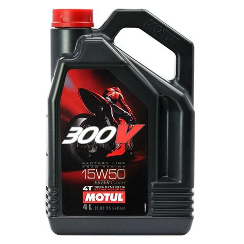 Motul 300v Factory Line Road Racing 15w50 4 Litre