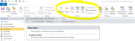 How To Create Sharepoint Designer 2013 Workflow Sharepoint Workflow Designer