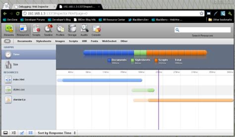 debugging web inspector