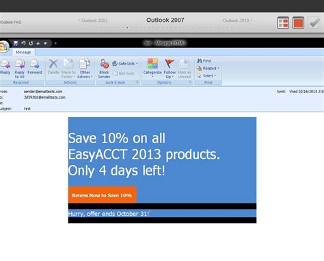 Html Emails Outlook 20072010 Border Collapsespacing Issue Stack