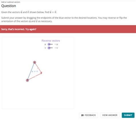 solved add or subtract vectors question given the vectors ū