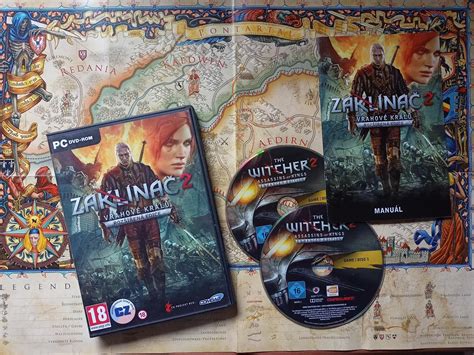 Zaklínač Rozšířená edice MAPA CZ Aukro