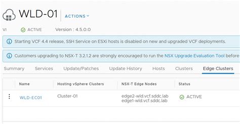VCF Adding An Edge Cluster To A Workload Domain Datareload