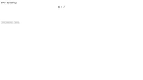 Mathjax Examples Revealing A Sequence Of Equations
