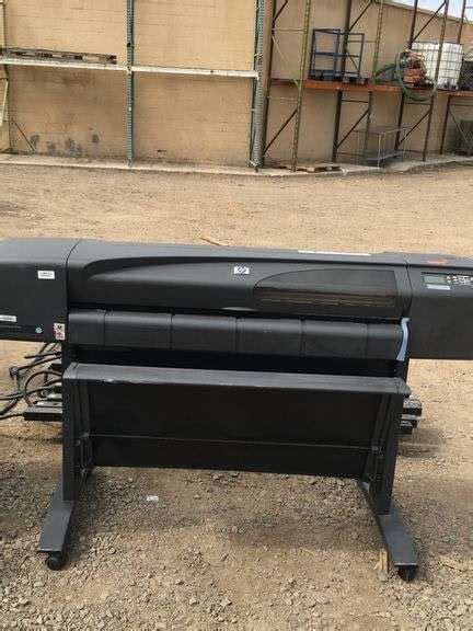 HP DesignJet Ps Plotter Printer Sierra Auction Management Inc