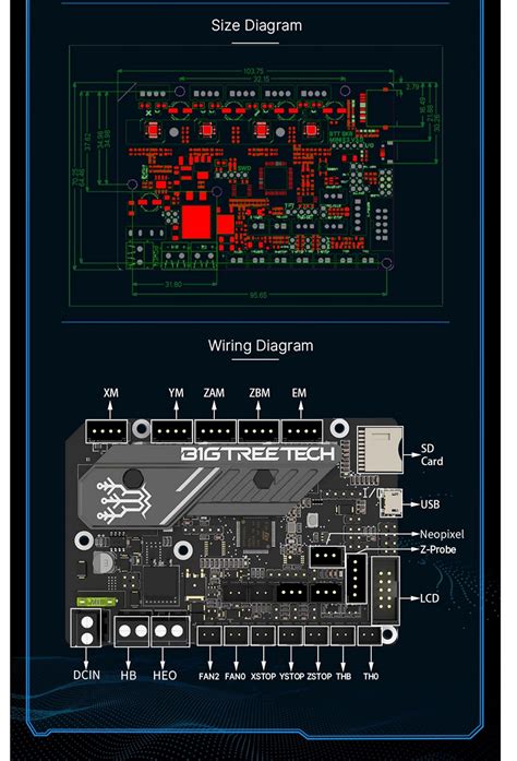 Bigtreetech BTT SKR MINI E V Bit Control Board For Ender Ender Ender Plus CR