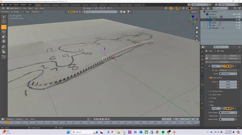Array Modifier Leaving Gaps Between Instances I Am Trying To Create A Race Track I Have The