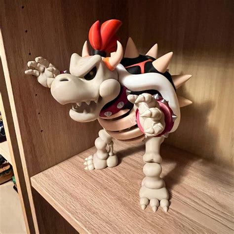 Epic Dry Bowser Skeleton King Mario Collectors Must Have Small