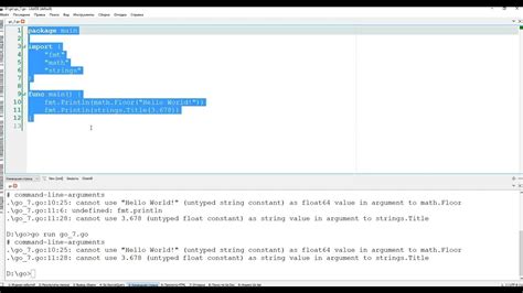 Язык программирования go golang Типы данных 7 ой урок golang