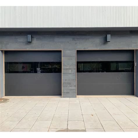 Industrial Door Manufacturer High Quality Automated Sectional Garage Doors Garage Lift Up