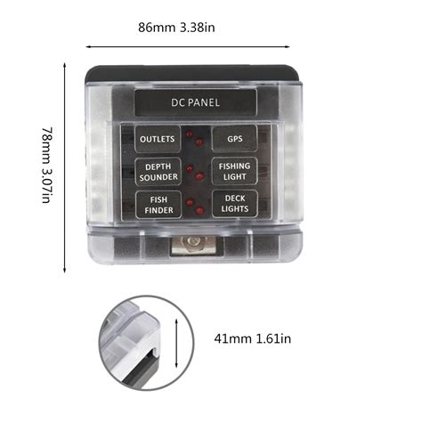 Way ATC Type Quick Terminal Connect Fuse Box With Fault Indicator Buy ATC Type Fuse Case