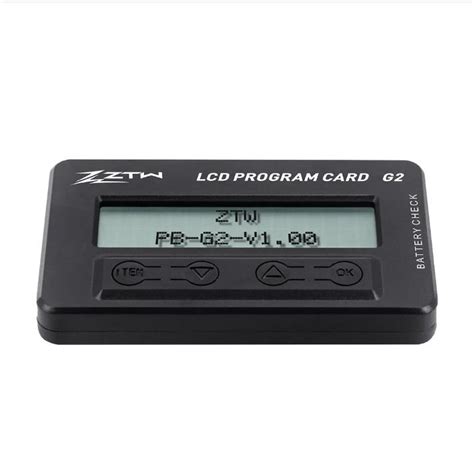 ZTW ESC LCD Program Card For G Shark Beatles Mantis Skyhawk Seal And Dolphin Brushless ESC
