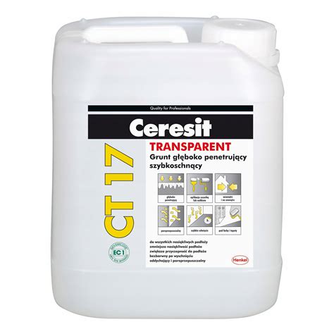 CERESIT GRUNT CT17 10L Szybkoschnący Wydajny (20081586) • Cena, Opinie ...