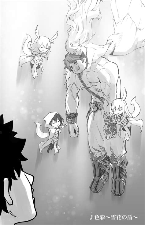 Fujimaru Ritsuka Valkyrie Thrud Ortlinde Hildr And 2 More Fate And 1 More Drawn By