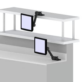 Toast Compatible Fully Articulated Counter Top Mount For Terminal