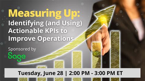 Webinar Measuring Up Identifying And Using Actionable KPIs To