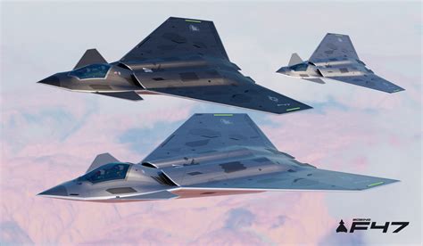 Artstation Boeing F47 Stealth Fighter Resources
