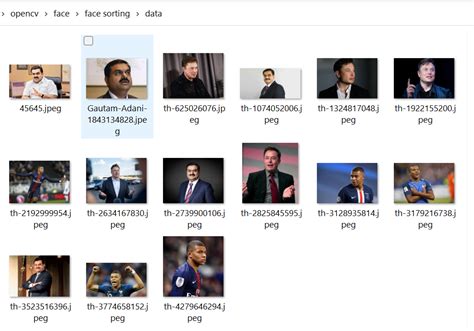 GitHub Korat Dishant Face Sorting