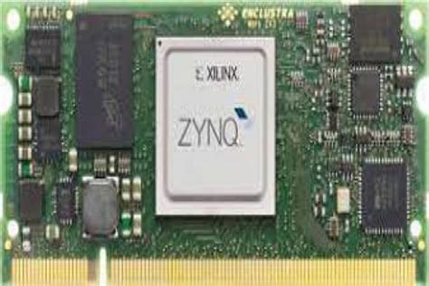פתרונות som system on module fpga מבוססי xilinx של חברת enclustra