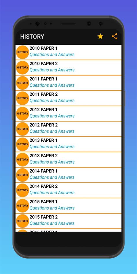History Kcse Past Papers Apk For Android Download
