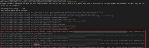 Forge Tunnel Uses Ngrok Which Is Blocked By Corporate Network Forge