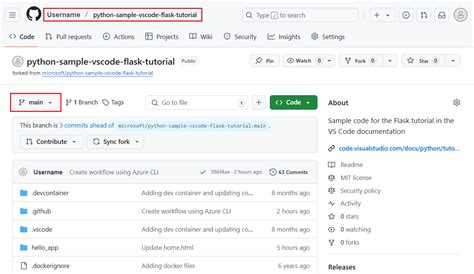 github actions déployer une application python sur app service