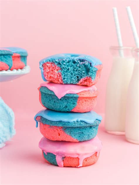 Delicious Cotton Candy Donuts Recipe Story Powered By Mom
