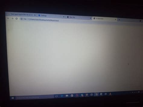 Why Is My Html File Not Showing On Chrome Programming Nigeria