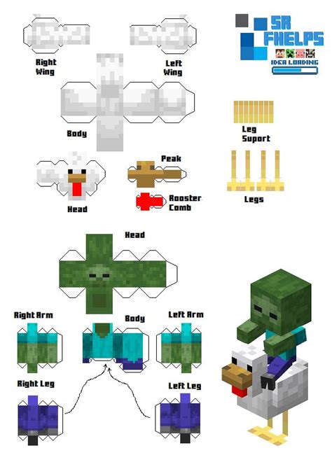 Advanced Chicken Jockey 13w49a In 2022 Paper Doll Template Advanced Chicken Jockey 13w49a In 2022 Paper Doll Template