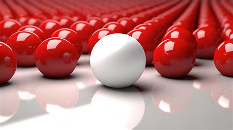 3d 렌더링 빨간색 리더가 흰색 구형 공 가운데 빛납니다 지도 배경 빨간색 배경 빨간 공 배경 이미지 Hd 지도 빨간색 빨간 공 배경 사진 무료 다운로드