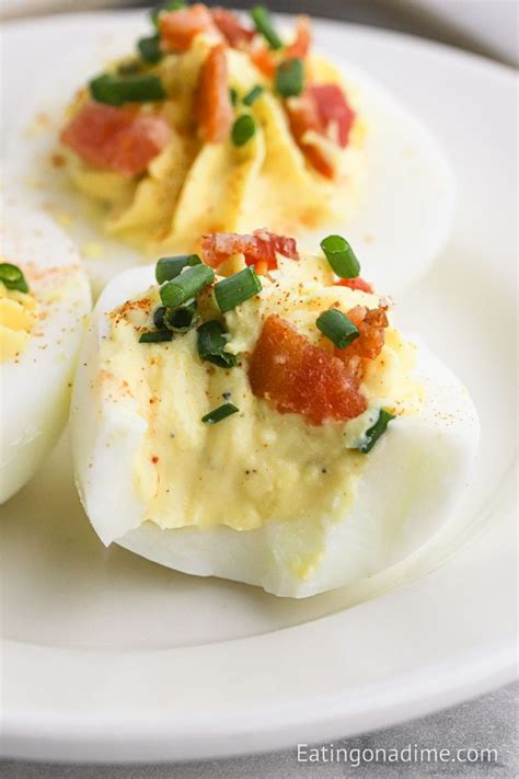 Bacon Deviled Eggs Eating On A Dime