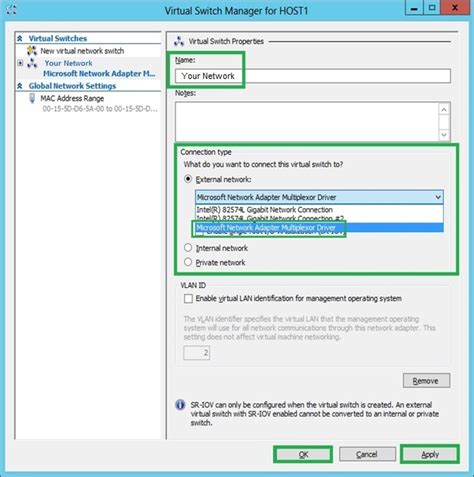 Microsoft Network Adapter Multiplexor Enable