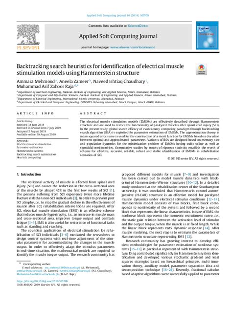 Pdf Backtracking Search Heuristics For Identification Of Electrical
