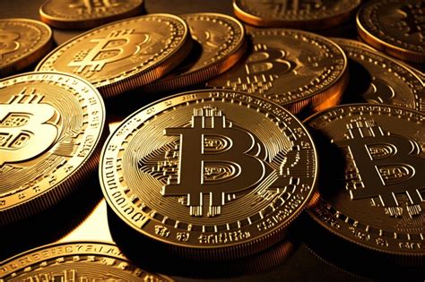Premium Photo Bitcoin Pile Background Digital Crypto Currency Bitcoin Closeup Generative Ai