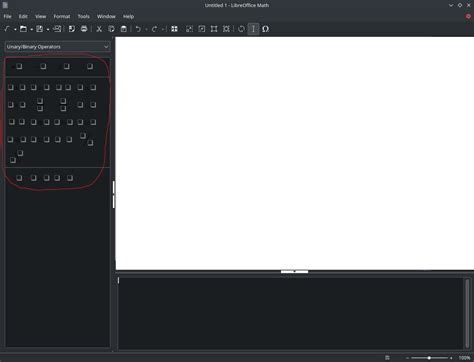 Libreoffice Math Elements Are Barely Visible In Dark Mode English