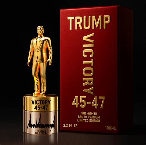 Дональд Трамп запускает новую парфюмерную линию Victory 45 47 аромат «силы и успеха Оффтопик