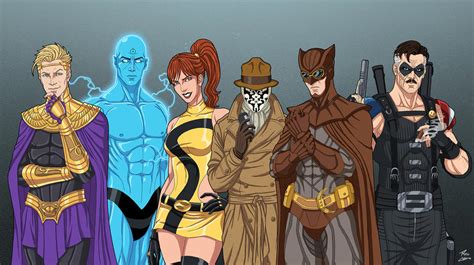 Watchmen Heroes by phil-cho on DeviantArt