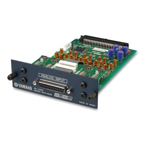 Analog Cards Overview Interfaces Professional Audio Products Yamaha India