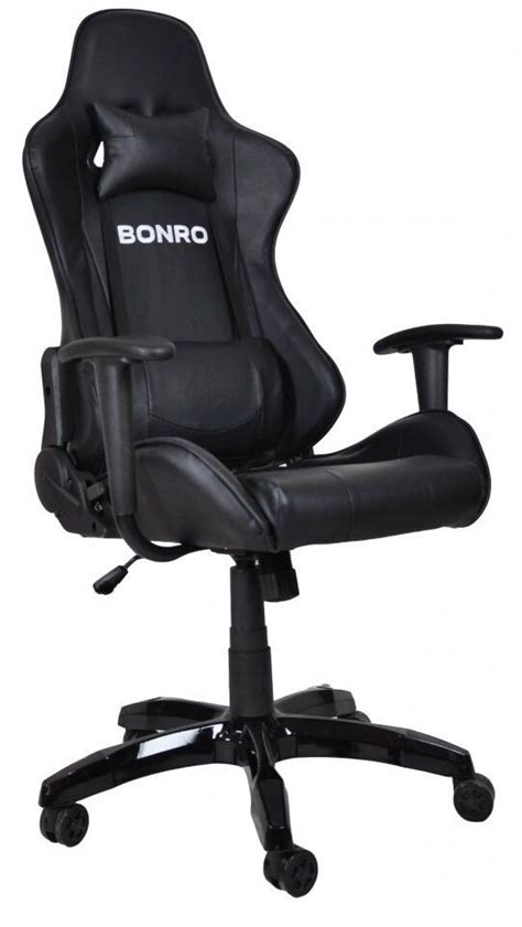 Игровое кресло Bonro 2018 черное (40800036) Bonro Игровые кресла 4 149 грн