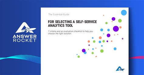 The Essential Guide For Selecting A Self Service Analytics Tool Content