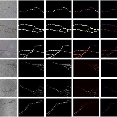 The Experimental Results Show Crack Segmentation And Crack Skeleton