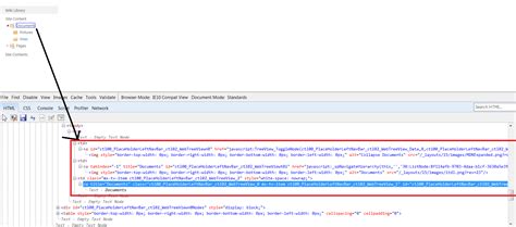 Master Page How To Hide “documents” Library From My Tree View