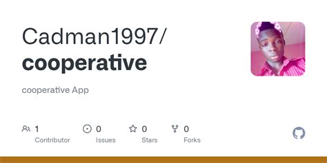 Github Cadman Cooperative Cooperative App