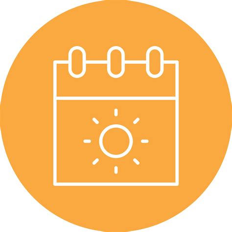 Calendar Line Multi Circle Icon 43357406 Vector Art At Vecteezy