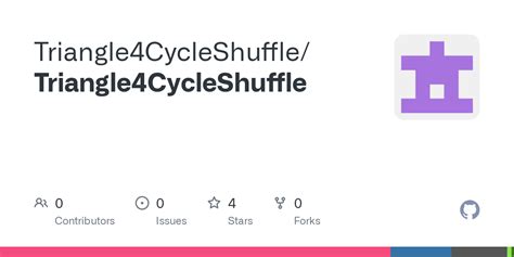 Github Triangle4cycleshuffletriangle4cycleshuffle