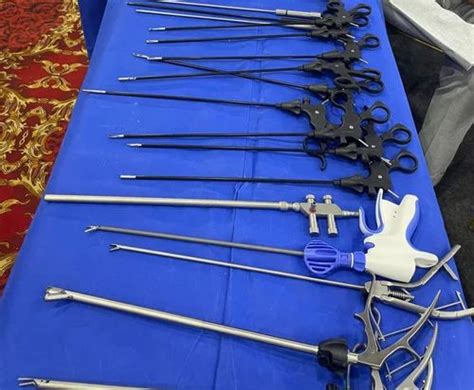 Stainless Steel Reusable Laparoscopy Instrument Set, For Laparoscopic Surgery at ₹ 85000/set in ...